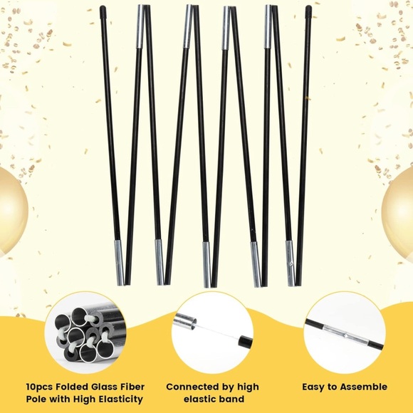 Wall Decor | 12ft Table Balloon Arch Kit For Different Table Sizes ...